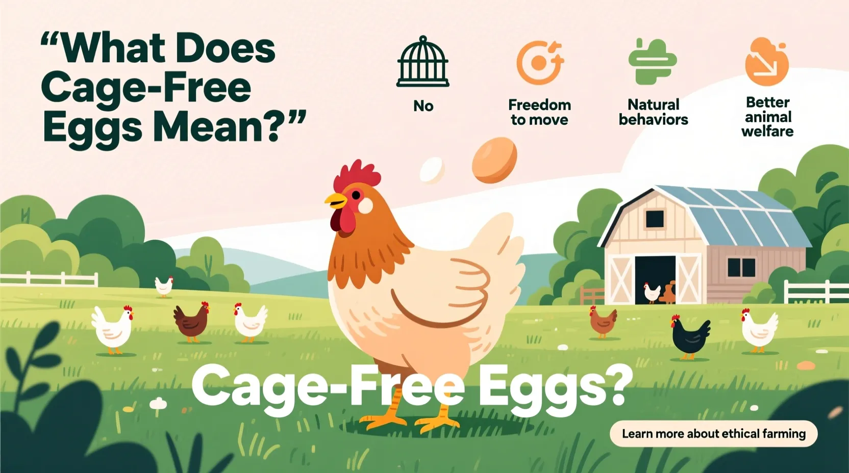 What Does Cage Free Eggs Mean