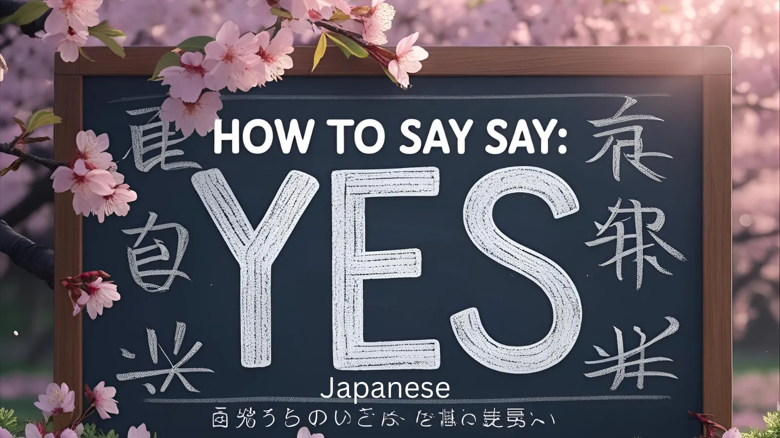 15 Ways How to Say Yes in Japanese 2025