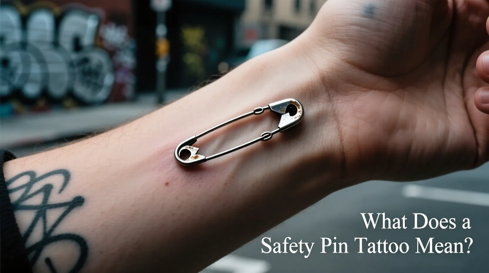 What Does a Safety Pin Tattoo Mean 🖤