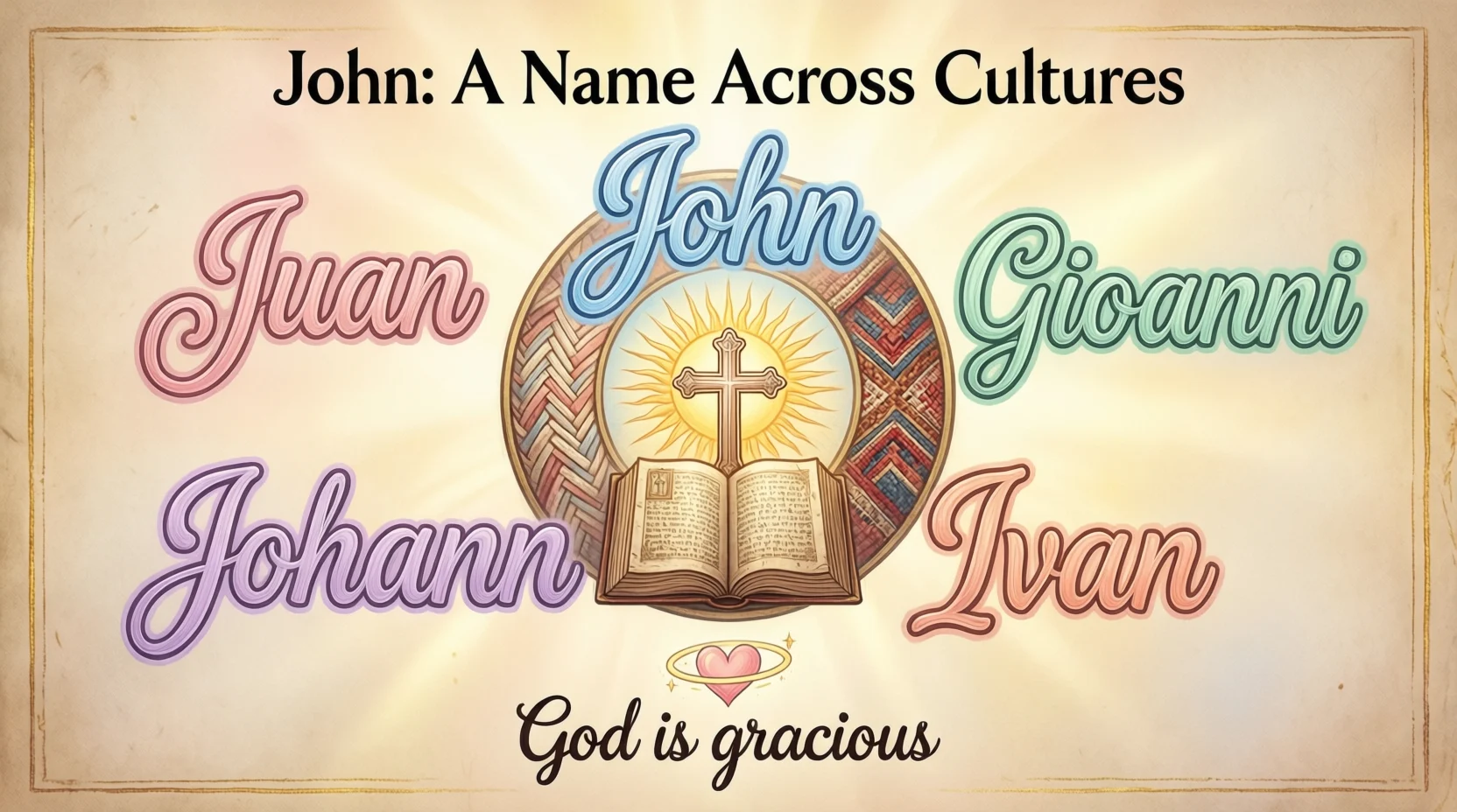 John Name Meaning, Origin, Variants, and Famous Figures
