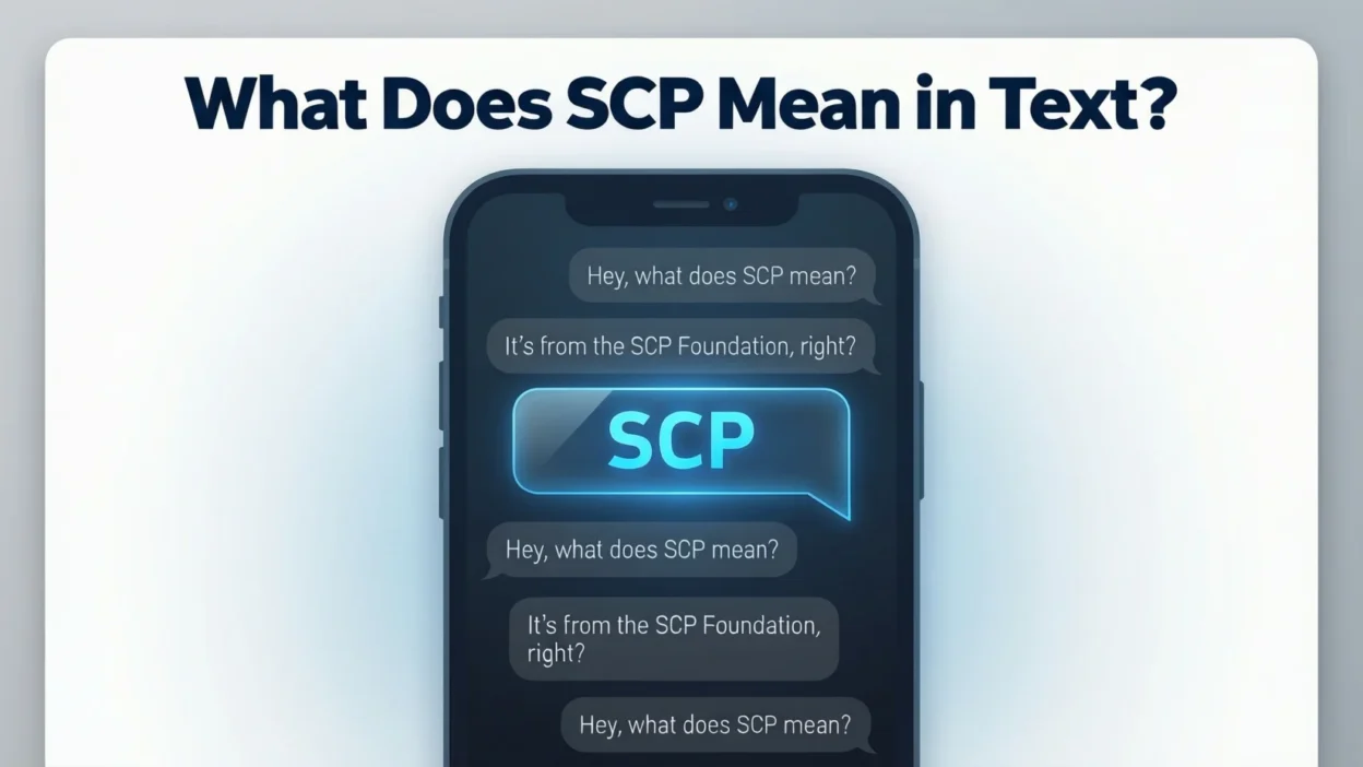 What Does SCP Mean in Text 💬